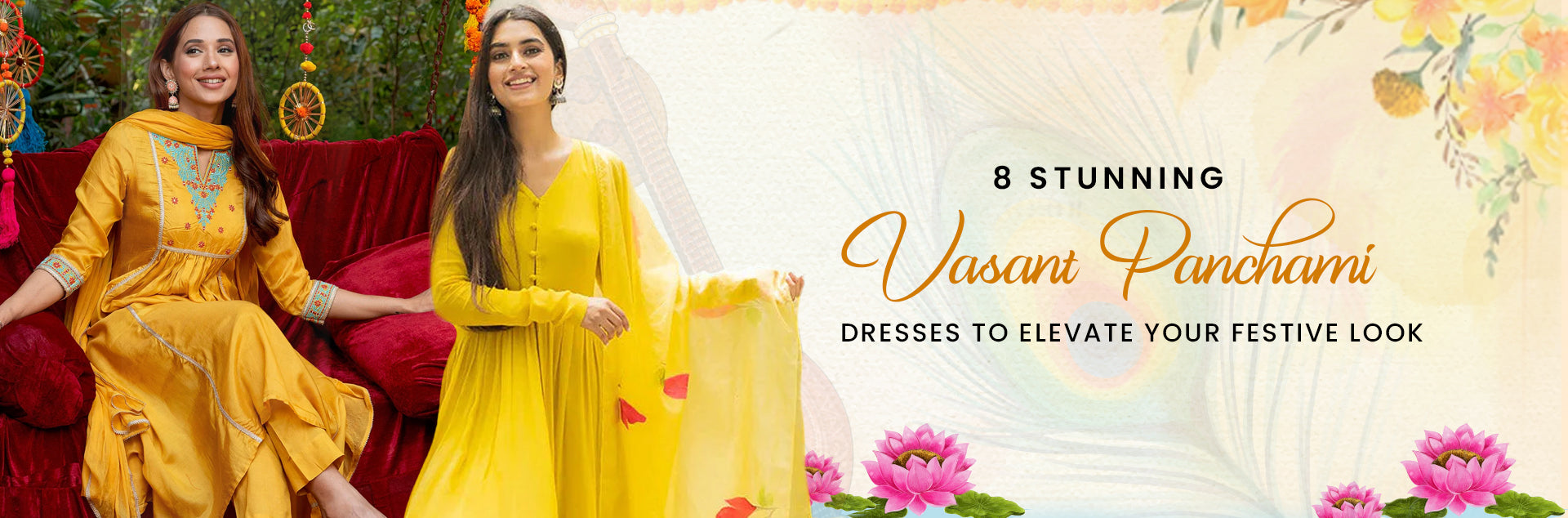 8 Vasant Panchami Dresses to Elevate Your Festive Look – Ambraee